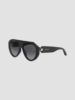 BVLGARI Serpenti Forever 56mm Pilot Sunglasses
