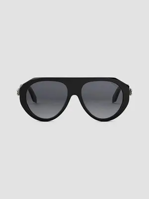 BVLGARI Serpenti Forever 56mm Pilot Sunglasses