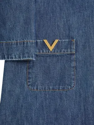 Valentino Garavani Denim Chambray Dress