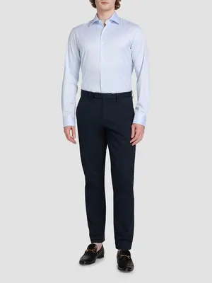 SAKS FIFTH AVENUE Collection Nailshead Cotton Shirt