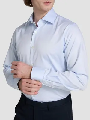 SAKS FIFTH AVENUE Collection Nailshead Cotton Shirt