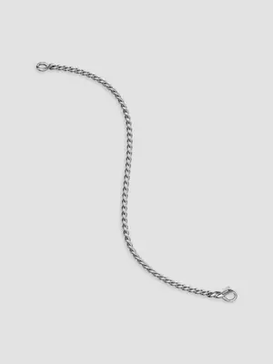 David Yurman Sculpted Cable Chain Bracelet In Sterling 2.7mm