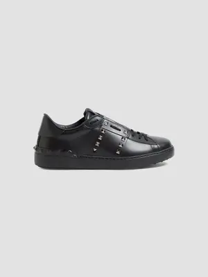 Valentino Garavani Rockstud Untitled Sneakers In Calfskin Leather