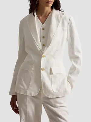 Polo Ralph Lauren Notch-lapel Linen Blazer