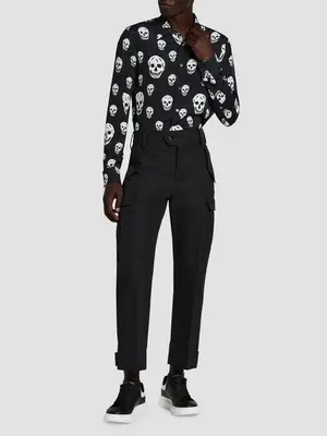 Alexander McQueen Straight-leg Cargo Trousers