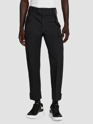 Alexander McQueen Straight-leg Cargo Trousers