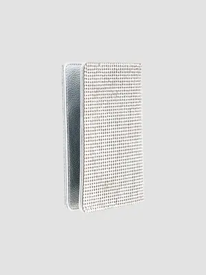Judith Leiber Leather & Crystal Passport Holder - Rhine