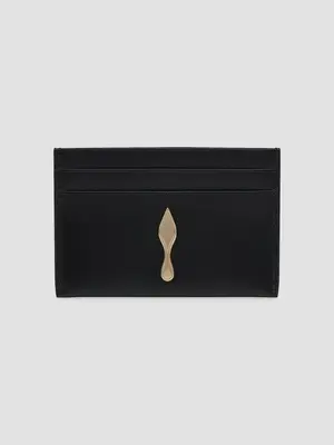 CHRISTIAN LOUBOUTIN Bettina Card Holder - Black