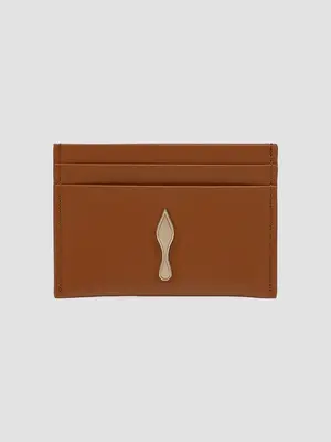 CHRISTIAN LOUBOUTIN Bettina Card Holder - Cuoio