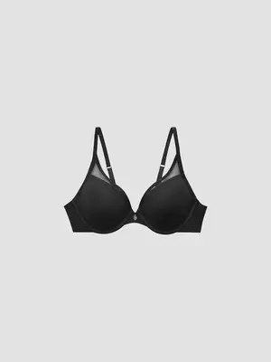 THIRDLOVE 24/7 Classic Uplift Push-up Bra Black