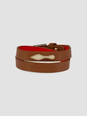CHRISTIAN LOUBOUTIN Bettina Bracelet - Cuoio