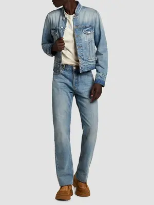 Alexander McQueen Denim Band Jacket