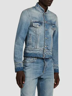 Alexander McQueen Denim Band Jacket