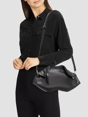 Alexander McQueen Manta Leather Crossbody Bag