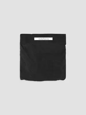 Another Tomorrow Nylon Anorak Coat