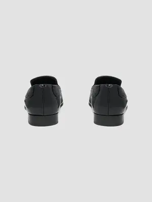 Alexander McQueen Artie Beaded Patent Leather Loafers