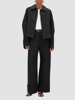 Another Tomorrow Short Mac Blouson