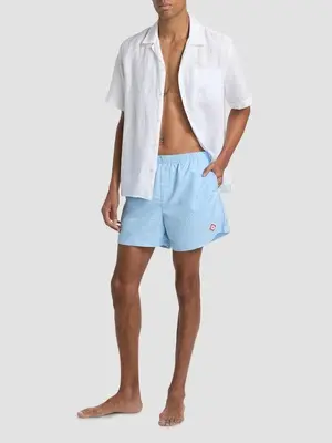 Casablanca Monogram Swim Trunks