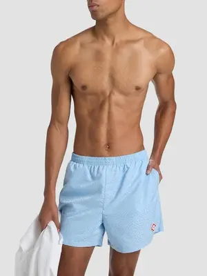 Casablanca Monogram Swim Trunks