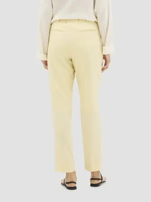 Another Tomorrow Peg Trousers - Sunlight