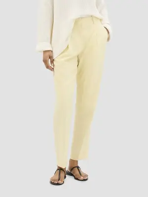 Another Tomorrow Peg Trousers - Sunlight