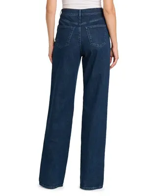 Kiton Stretch-cotton Straight Mid-rise Jeans