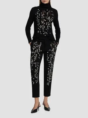 Libertine Sakura Wool Narrow Trousers