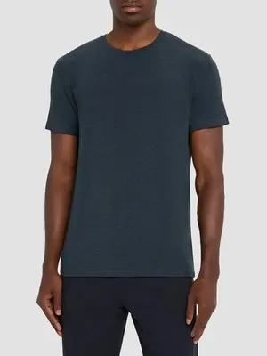 Derek Rose Marl Jersey Crewneck T-shirt