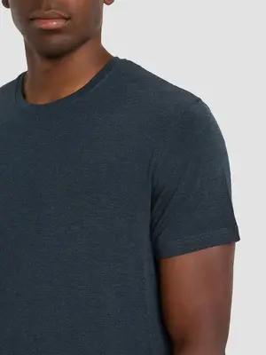 Derek Rose Marl Jersey Crewneck T-shirt