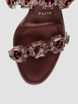 CHRISTIAN LOUBOUTIN Just Jewel 85mm Leather Sandals