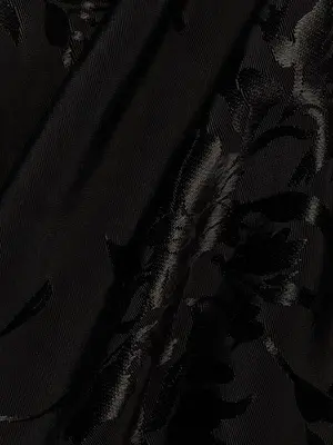 Hemant & Nandita Aura Jacquard Back-tie Maxi Dress