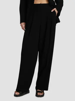 Michael Kors Pleated Wide-leg Pants