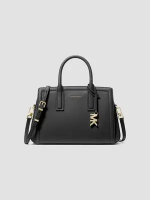 Michael Kors Laila Small Leather Satchel