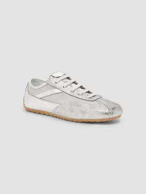 Alexander McQueen Boxe Low-top Leather Sneakers
