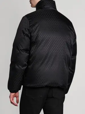 Alexander McQueen Skull Jacquard Nylon Coat