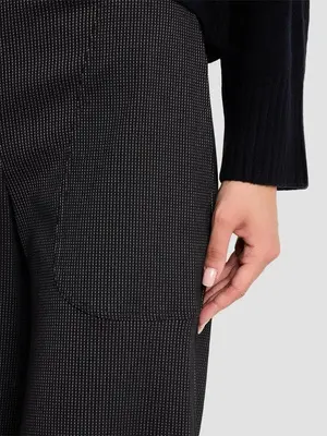 JBQ Oslo Checkered Wide-leg Pants