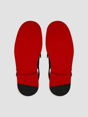 CHRISTIAN LOUBOUTIN Asclepius Sling Leather Mules