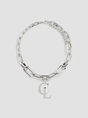 CHRISTIAN LOUBOUTIN Metal Necklace - Silver