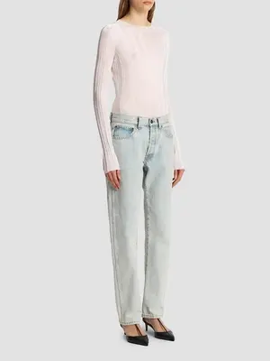 Khaite Callum Straight-leg Jeans