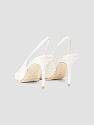 JIMMY CHOO Love 85mm Satin Slingback Pumps