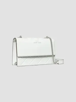 Tory Burch Fleming Convertible Leather Shoulder Bag