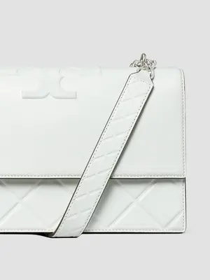 Tory Burch Fleming Convertible Leather Shoulder Bag