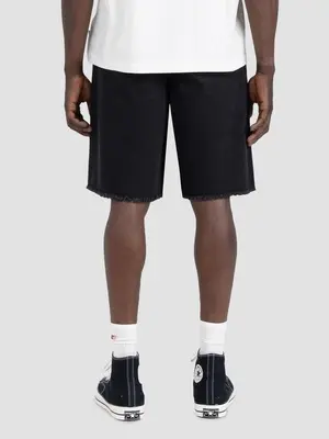 HONOR THE GIFT Fringe-hem Cotton-blend Drawstring Shorts