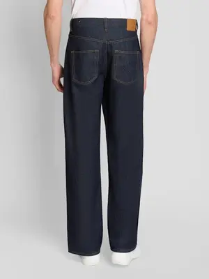 Casablanca Raw Denim Baggy Jeans