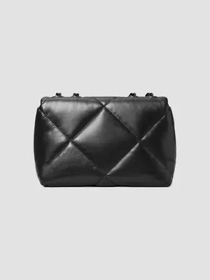 Tory Burch Small Kira Diamond-quilted Leather Crossbody Bag