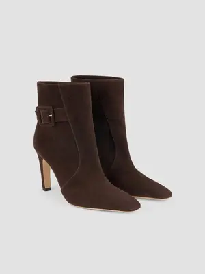 MALONE SOULIERS Rowan 90mm Suede Ankle Boots