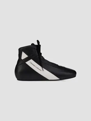 CHRISTIAN LOUBOUTIN The Butterfly High-top Sneakers - Black