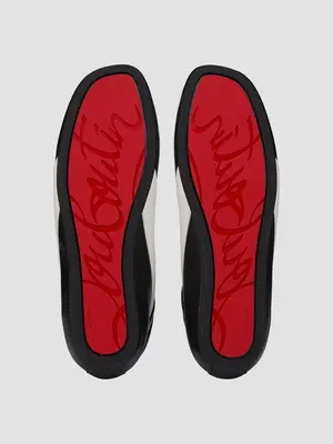 CHRISTIAN LOUBOUTIN The Butterfly High-top Sneakers - Black