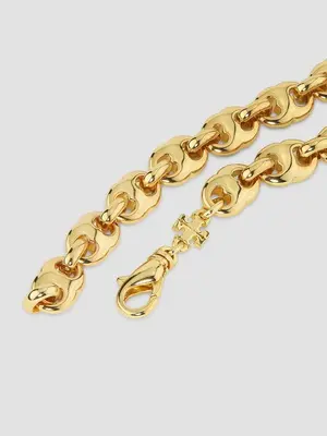Tory Burch Gemini 18k-gold-plated Chain Necklace
