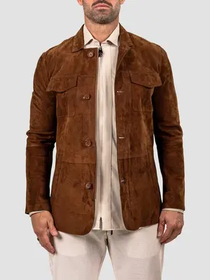 MACEOO Marthyr Suede Jacket